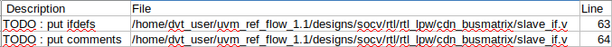 Exporting The Tasks From Comments Verissimo Systemverilog Linter User