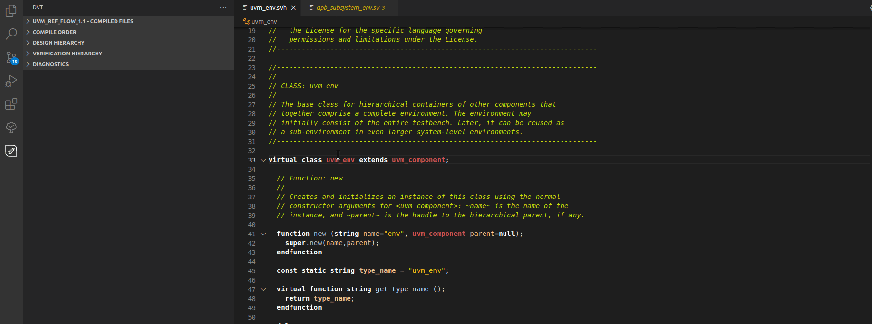 DVT IDE for Verilog/SystemVerilog/VHDL/e Language - Visual Studio ...