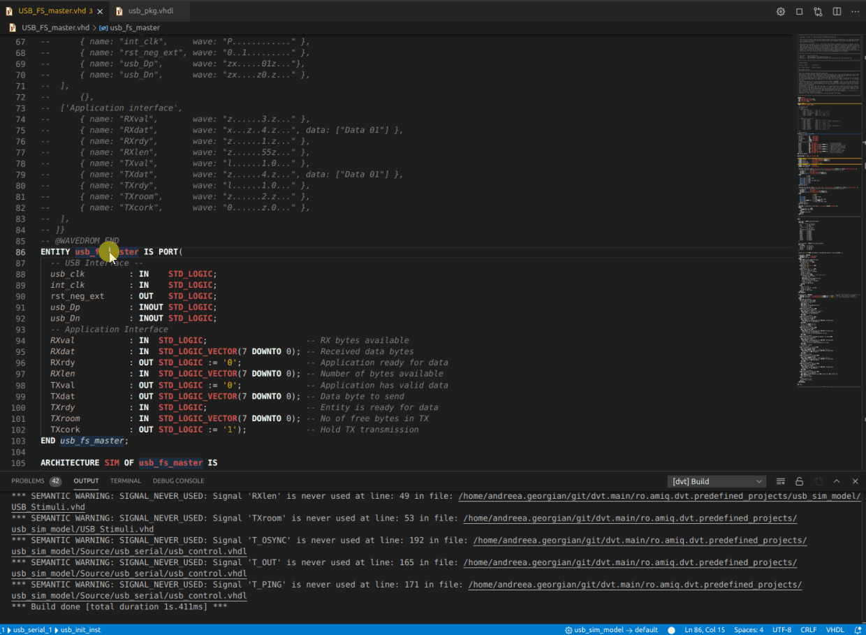 DVT IDE for Verilog/SystemVerilog/VHDL/e Language - Visual Studio ...